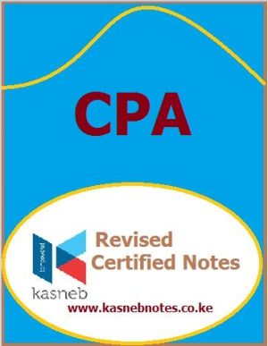 KASNEB CPA notes#8211; KASNEB NOTES